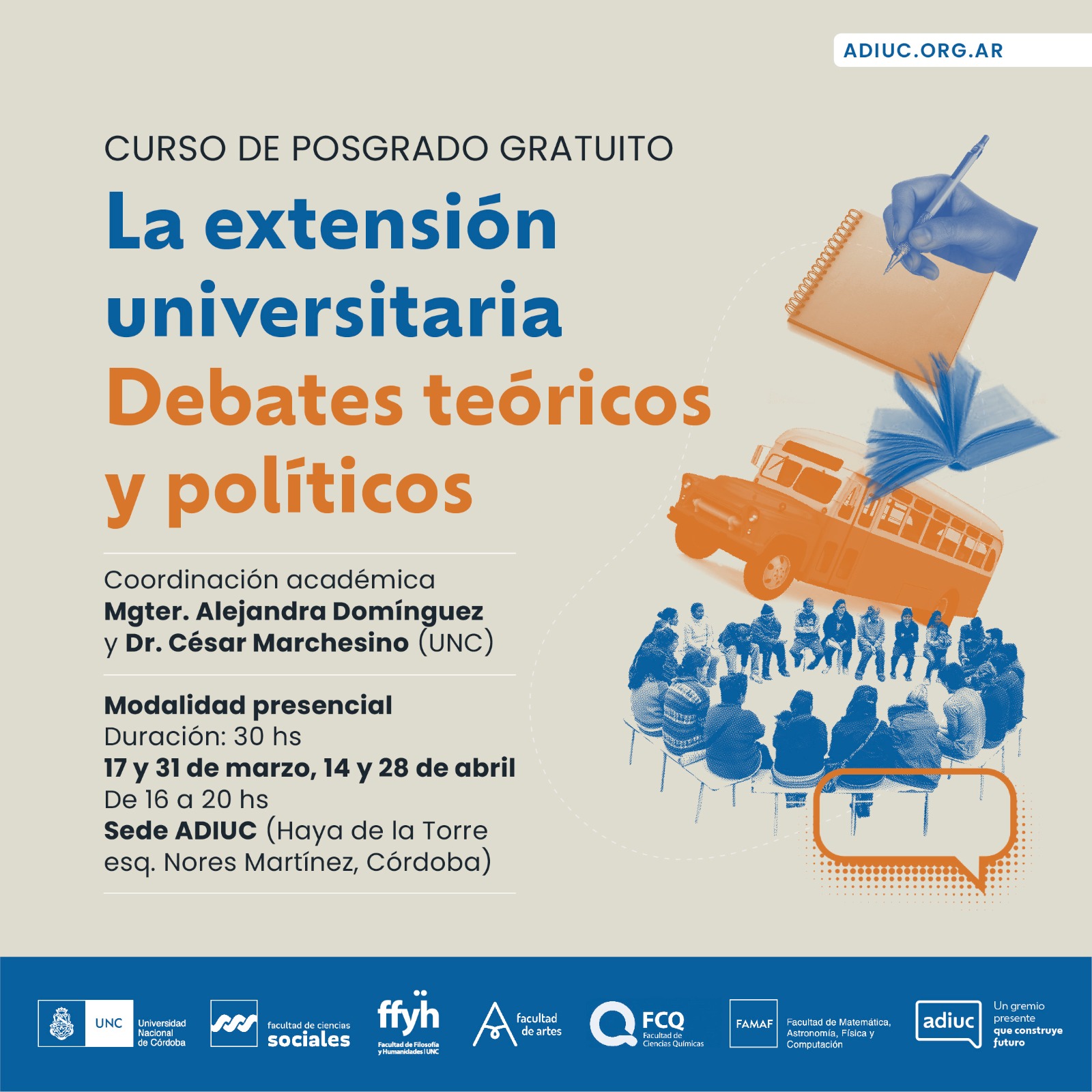 La extensión universitaria | ADIUC